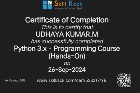 Udhaya Kumar On Linkedin Python Skillrack