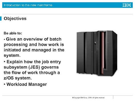 Introduction To The New Mainframe Chapter Batch Introduction To The New Mainframe Chapter Batch