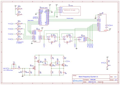 55mhz On Breadboard Built A Schmitt Trigger With Discrete Transistors To Convert Ac To Ttl