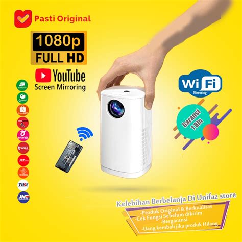 Jual Proyektor Mini Wifi Original Proyektor Wifi Original Proyektor Murah Proyektor