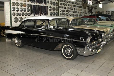Vintage Car 1957 Chevrolet Biscayne 4 Door Sedan Editorial Photography