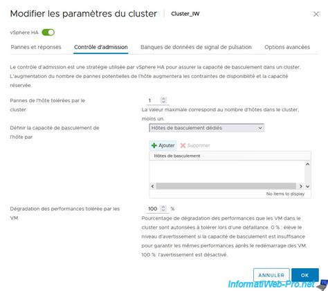 What Is Admission Control On A Vmware Vsphere 6 7 Cluster Vmware Tutorials Informatiweb Pro