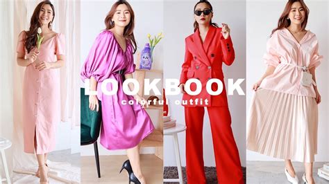 แต่งตัวสีสันสดใส 💕 ใครว่าแต่งยาก Weartoworkstyle Youtube