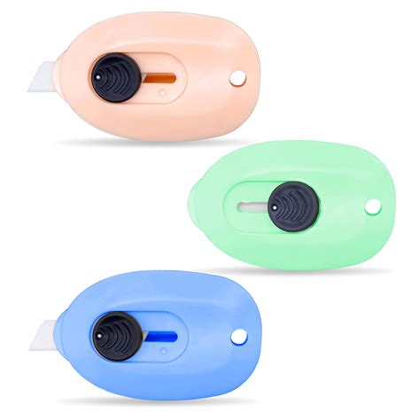 Sonuimy 미니 세라믹 박스 커터 3pcs 안전 패키지 박스 오프너