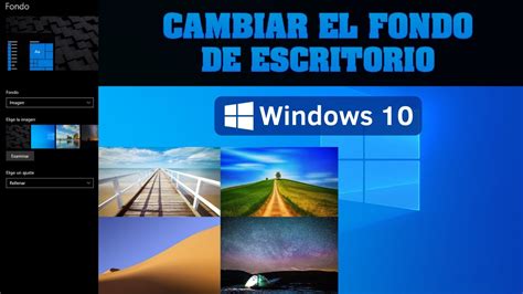 Como Cambiar El Fondo De Escritorio En Windows 10 Cambiar El Fondo De