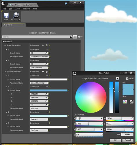 Material Parameter Collections Unreal Engine