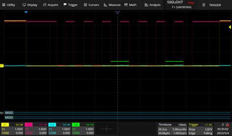 solved runt pulse issue on spi mosi stmicroelectronics community