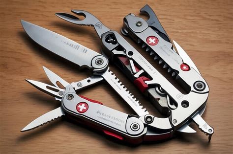 Premium Photo Multitool Swiss Army Knife