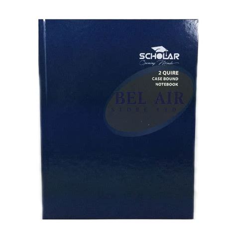 Scholar Notebook 2quire Gloss 8″x10″ Bel Air Store Limited