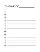 Timeline Graphic Organizer Vertical By The Biblio Phile TPT