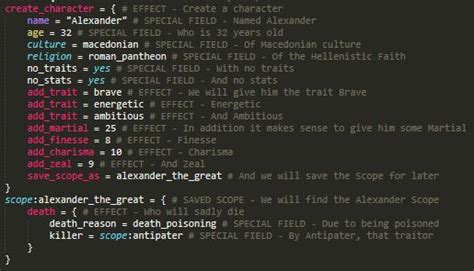 Basic Scripting In Imperator Paradox Interactive Forums