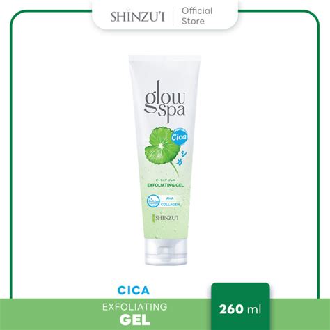 Shinzui Glow Spa Exfoliating Gel Cica 260ml Lazada Indonesia