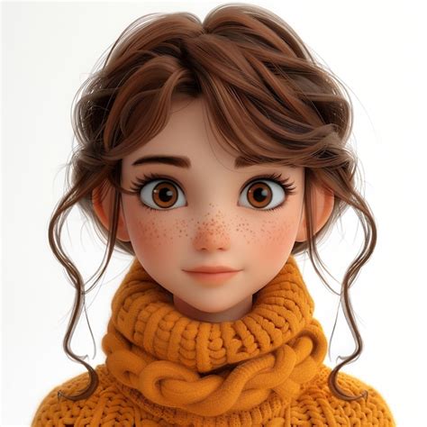 3d Animation Character Cartoon Premium Ai Generated Image