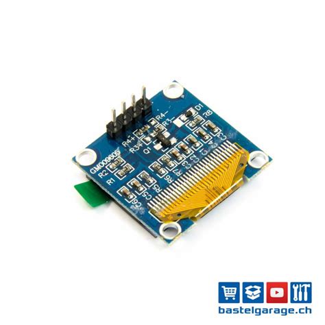 oled display weiss i2c 128x64 0 96 bastelgarage elektronik online shop