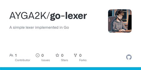 Ayoub Garouat On Linkedin Github Ayga2kgo Lexer A Simple Lexer