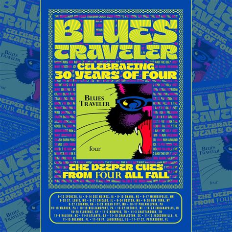 Celebrating 30 Years Of Four Fall Tour 2024 Blues Traveler