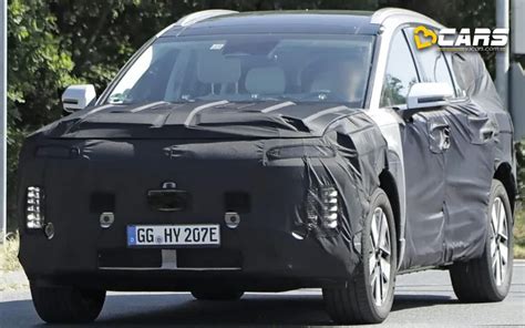 Hyundai Ioniq 7 Electric Suv Spotted Launch Likely In Mid 2024
