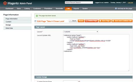 Add Colorbox To CMS Pages For Ultimo Theme For Magento Collaboration