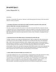 04 ELMS Quiz 1 Docx 04 ELMS Quiz 1 Adrian Obligado BSIT 1G