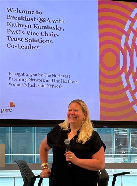 Just Finished Hearing From Pwcs Vice Chair And Trust Solutions Co