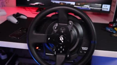 ThrustMaster T300RS GT Edition подключение - YouTube