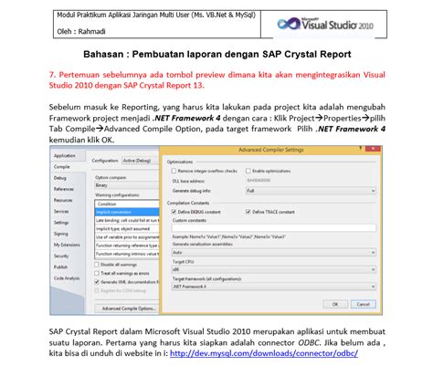 Multiuser Membuat Laporan Dengan Crystal Report