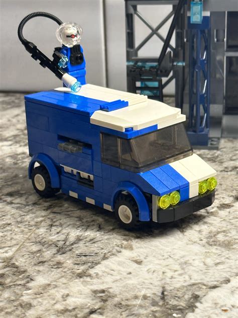 This Is My Mr Freeze Van Moc I Had Made After The Two Face Van I Can