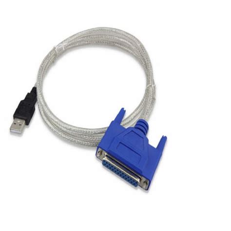 Getuscart Wesappinc Usb To 25pin Db25 Parallel Printer Cable Adapter Usb To Female Connector