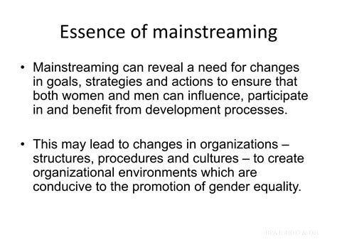 Gender Mainstreaming 1ppt