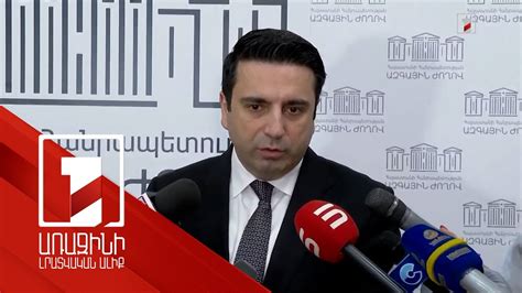 Դեռ անցյալ տարեվերջից խաղաղության պայմանագիր ստորագրելու հնարավորություն կար Ալեն Սիմոնյան