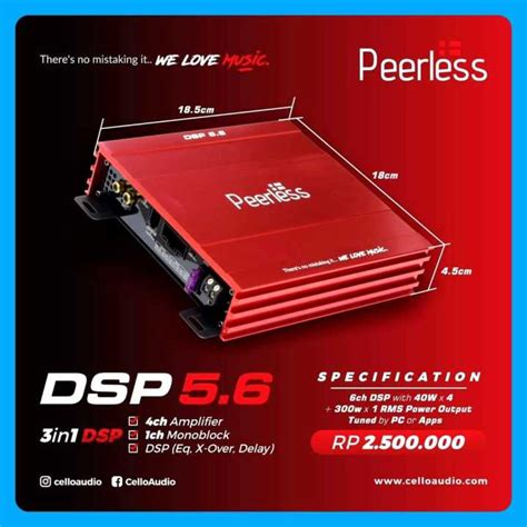 Dsp 56 Peerless Digital Signal Processor Lazada Indonesia