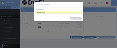 16 Managing Aliases With Dfm — Dynfi® Manager Documentation 2500
