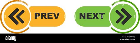 Previous And Next Button Prev Next Buttons Arrow Left Right Arrow