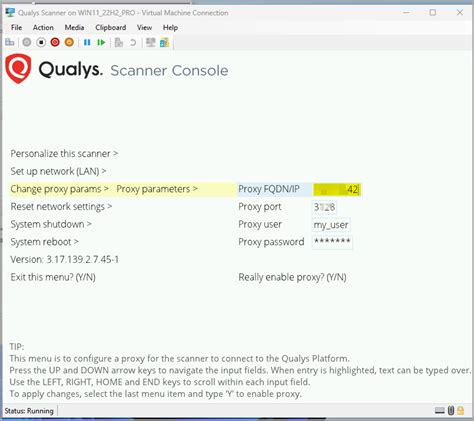 Start Virtual Machine