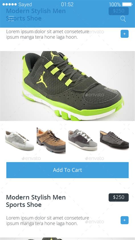 Phone6 Plus OS8 Style App UI By Ali Sayed GraphicRiver