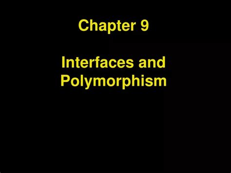 Ppt Utilizing Interfaces For Code Reuse In Java Programming Powerpoint Presentation Id9393654