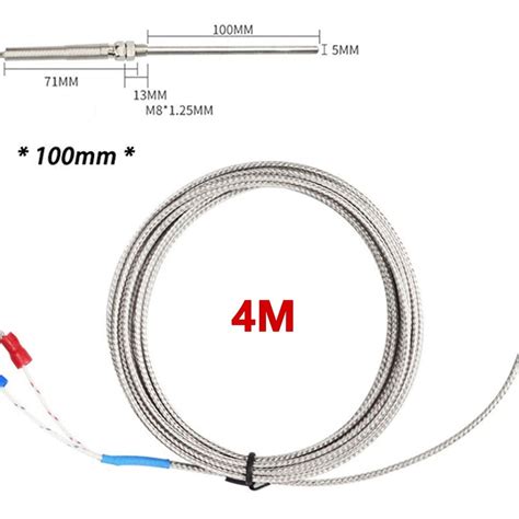 K Type Thermocouple Probe Temperature Sensor Controller Sensor Sensor Probe