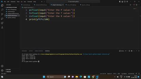Pavan Kumar A On Linkedin Task 4 Practice Comments Variables And Data Types Task 5 Write A Simple