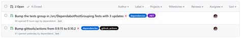 Fewer Pull Requests With Dependabot Groups Sam Learns Azure