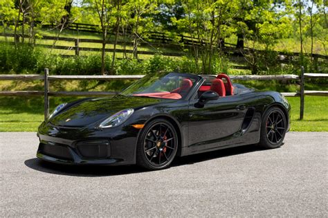 2700 Mile 2016 Porsche Boxster Spyder 6 Speed For Sale On Bat Auctions