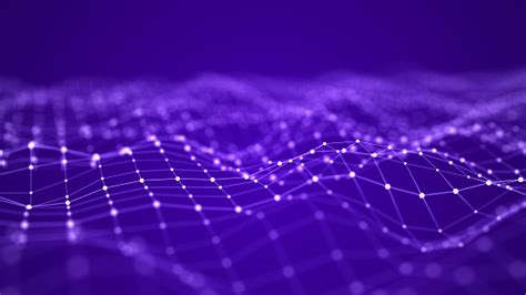 점과 선을 연결하는 추상어구선 보라색 배경 플렉서스 효과 빅 데이터 3d 렌더링 배경 주제에 대한 스톡 사진 및 기타 이미지