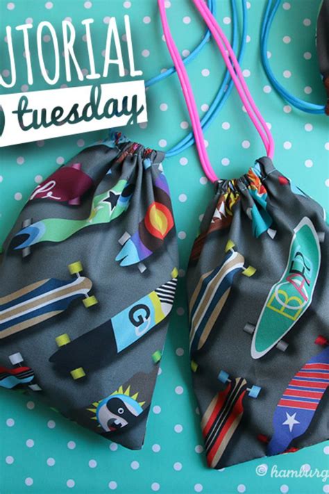 Small Bag Or T Bag Tutorial Beutel Nähen Taschen Selber Nähen Beutel
