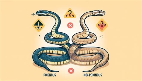 How To Tell If A Snake Is Poisonous Or Non Poisonous