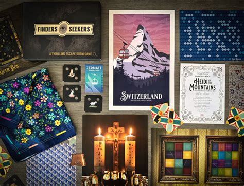 Finders Seekers Mystery Board Game