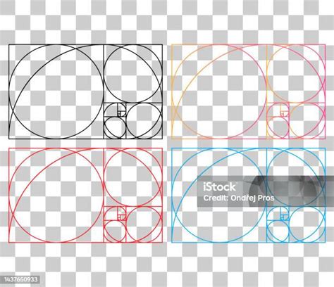 황금 비율 최소 아이콘의 집합입니다 기하학적 모양 평면 비율 벡터 일러스트 레이 션 0명에 대한 스톡 벡터 아트 및 기타 이미지 0명 고대의 과학 Istock