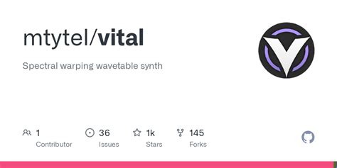 Github Mtytel Vital Spectral Warping Wavetable Synth
