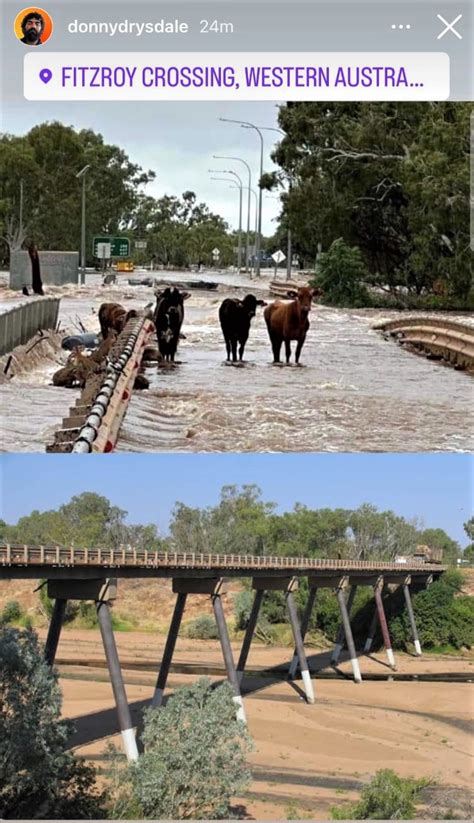 Flood Emergency Declared As Fitzroy Valley Hit By F National