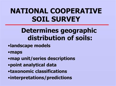 PPT USDA NRCS PROTOCOLS Soil Mapping Sample Collection PowerPoint Presentation ID