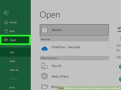 3 Ways To Add A Second Set Of Data To An Excel Graph Wikihow