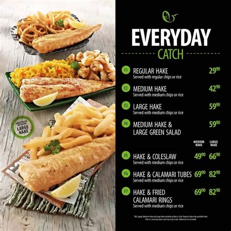 Barcelos Menu With Updated Prices In South Africa 2024